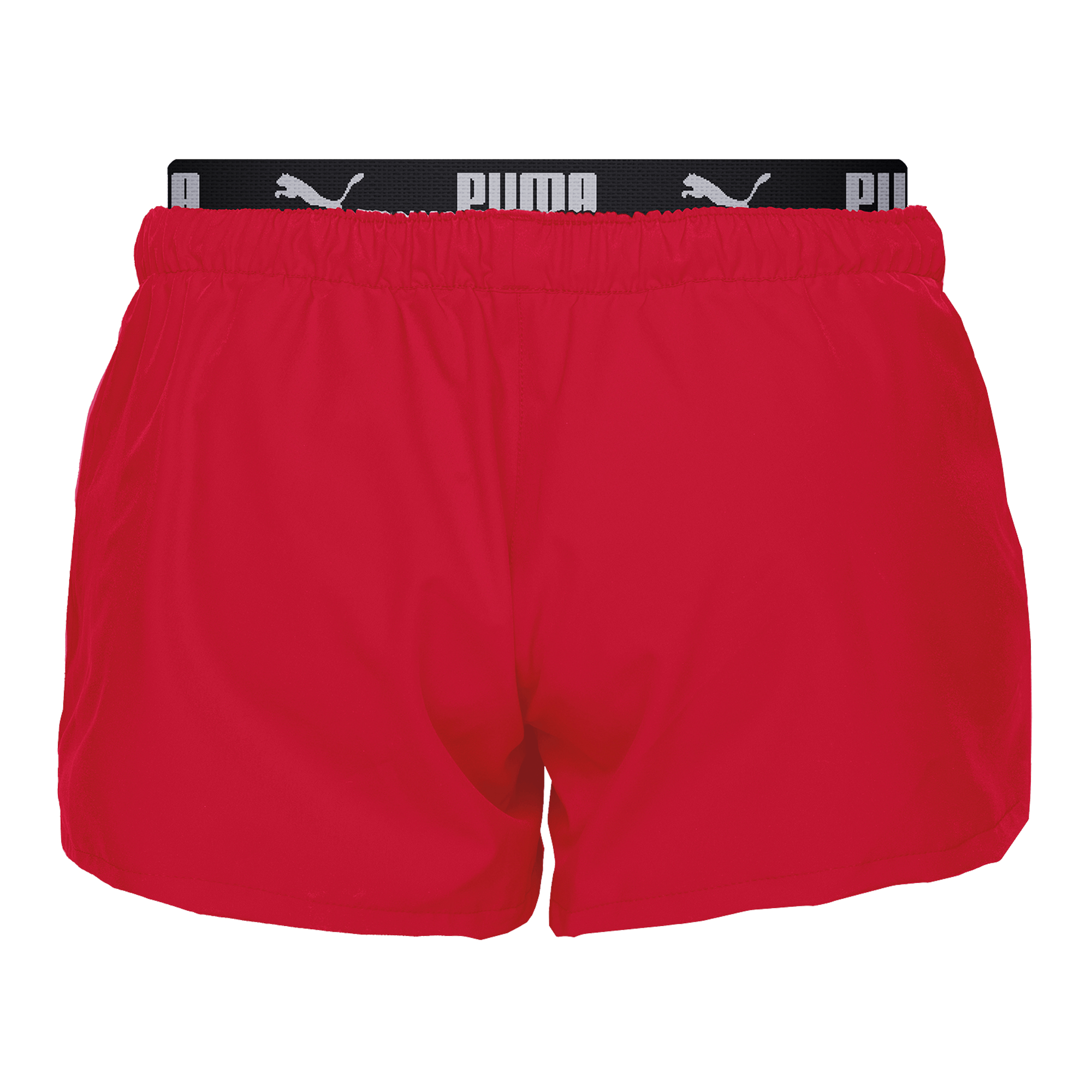 Shorts Puma Board Praia Feminino Liso 26050.001 Vermelho