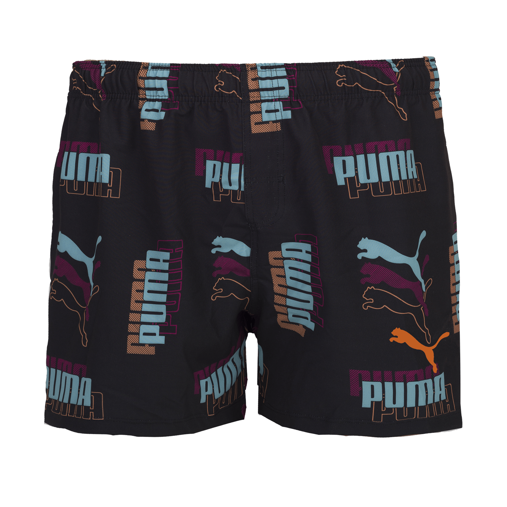 Shorts Puma Board Praia Masculino Curto Estampado 26068.001 Preto