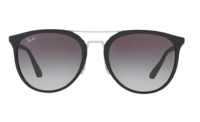 Oculos Solar Ray Ban Rb4285 601/8g 55 Preto Lente Cinza Degrade Preto