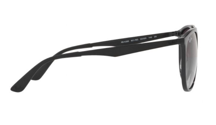 Oculos Solar Ray Ban Rb4285 601/8g 55 Preto Lente Cinza Degrade Preto