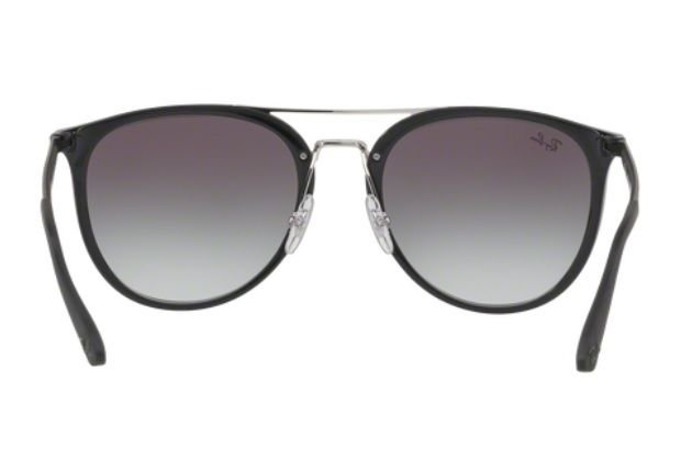 Oculos Solar Ray Ban Rb4285 601/8g 55 Preto Lente Cinza Degrade Preto
