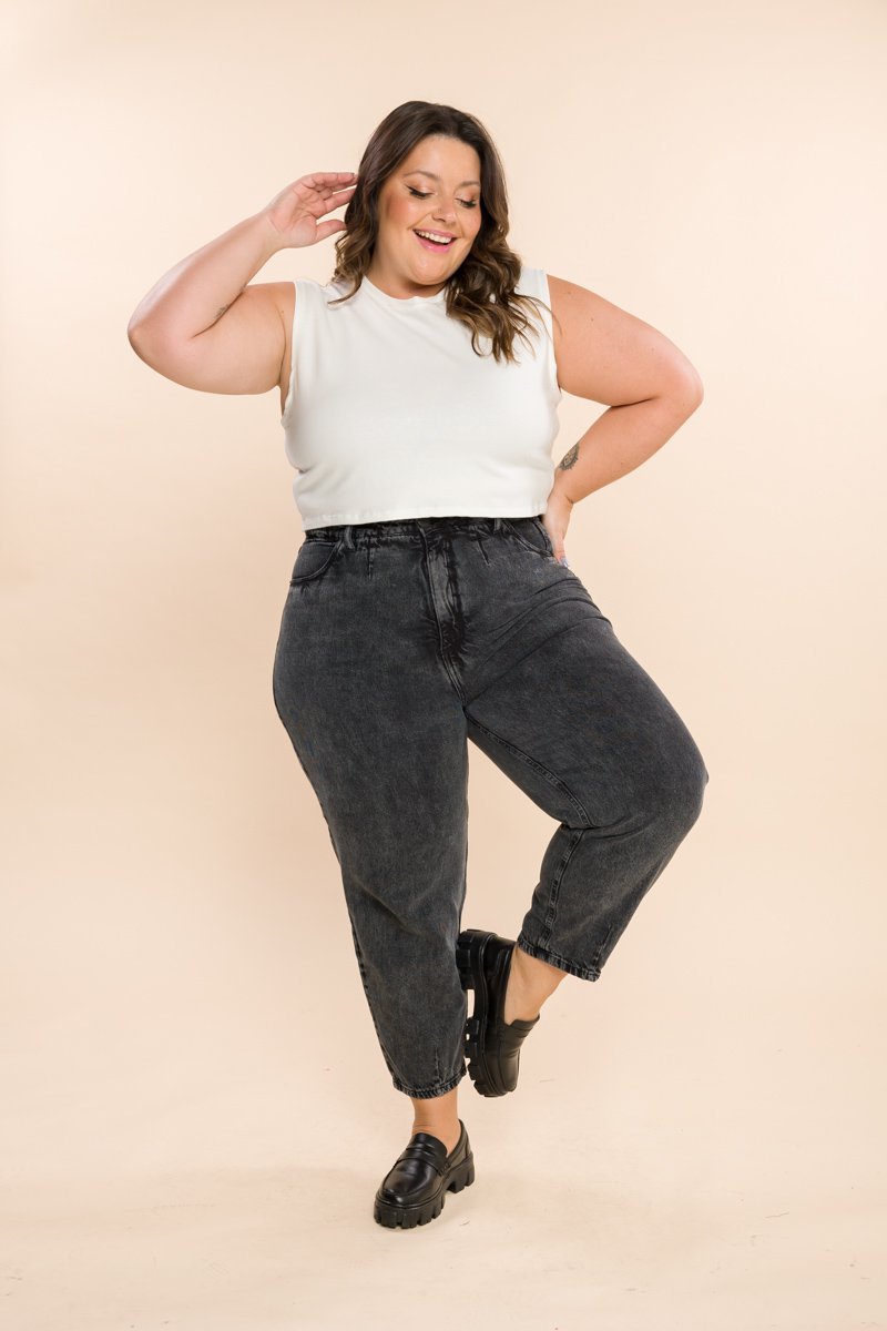 Cropped Off-White Rossy Branco