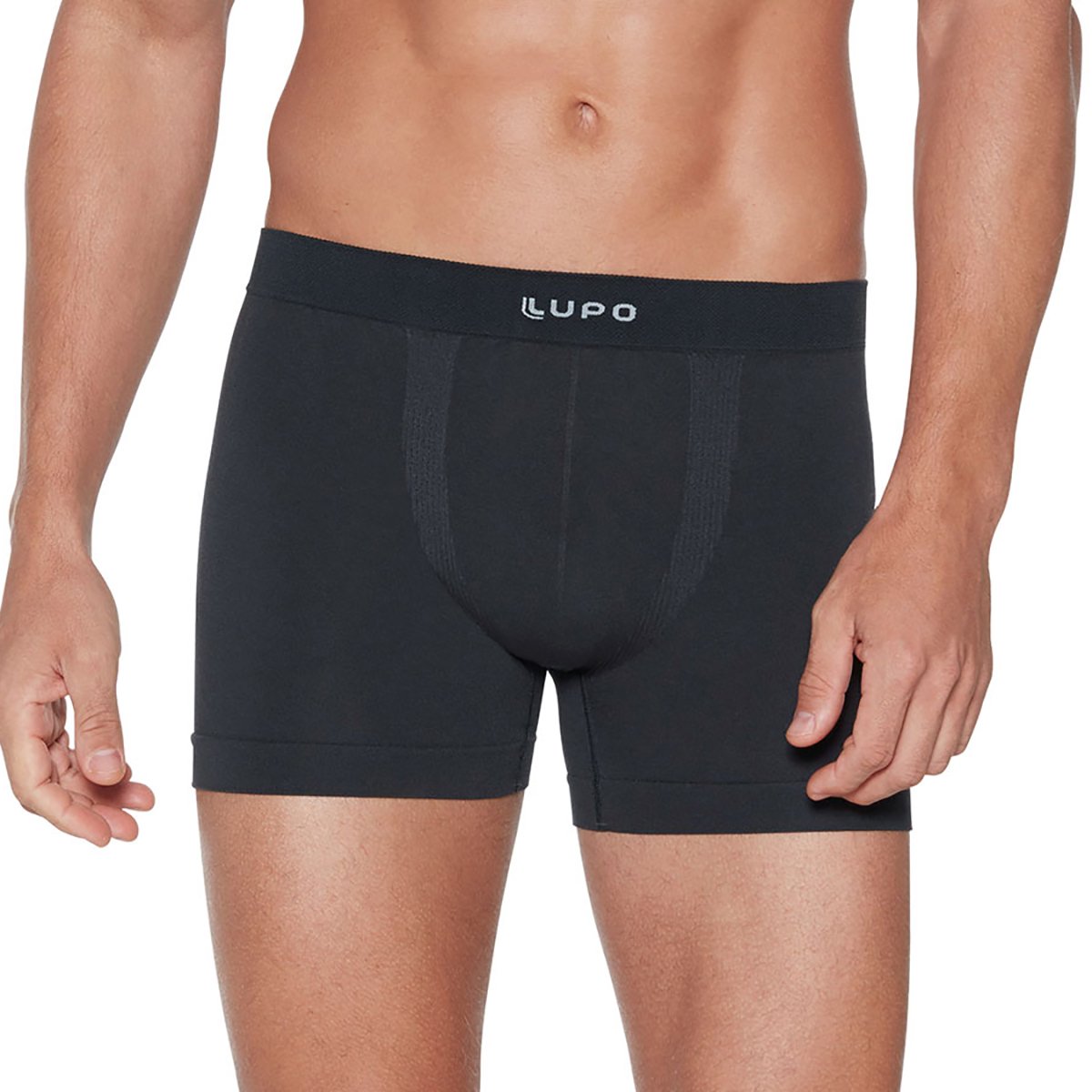 Kit com 6 Cuecas Boxer Modal Sem Costura Confortável Macio Lupo Sortidas