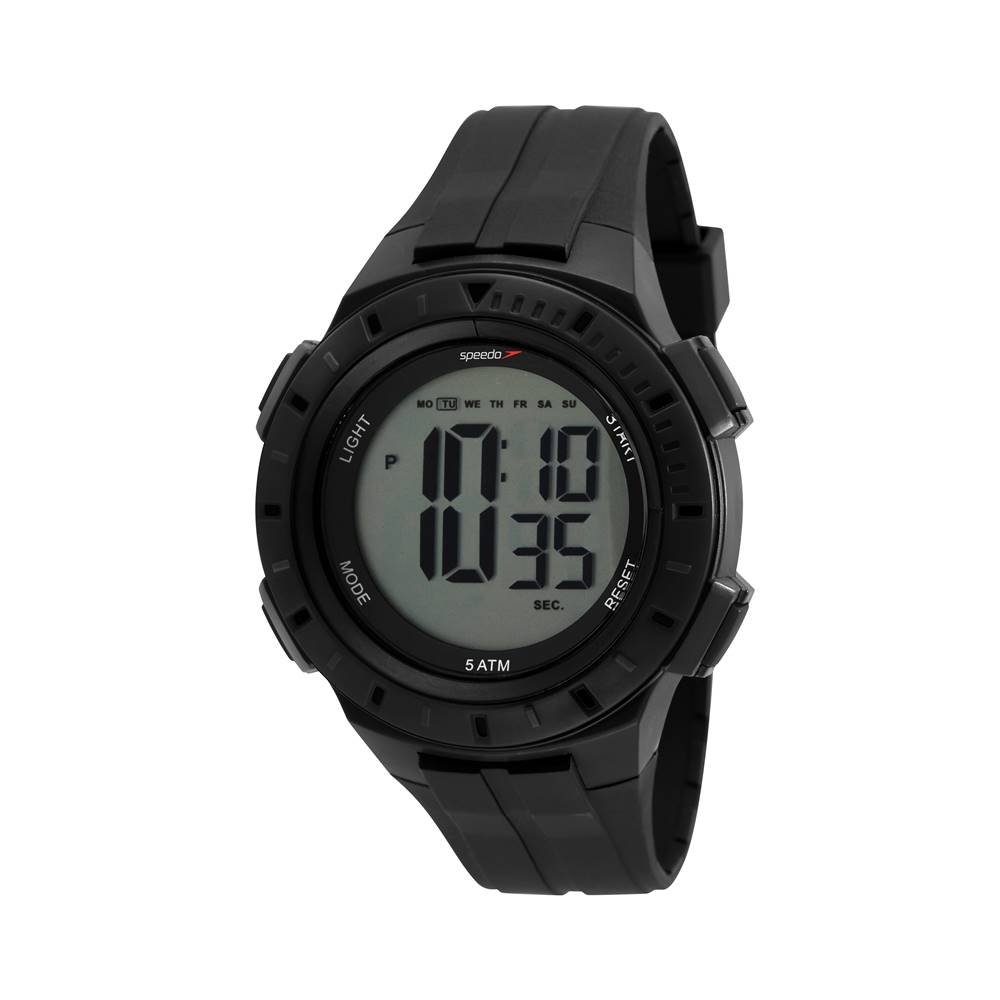 Relógio Speedo Masculino Ref: 81236g0evnp2 Esportivo Digital Preto
