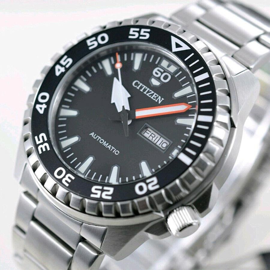 Relógio Citizen Masculino Ref: Tz31203t Automático Prateado Prata