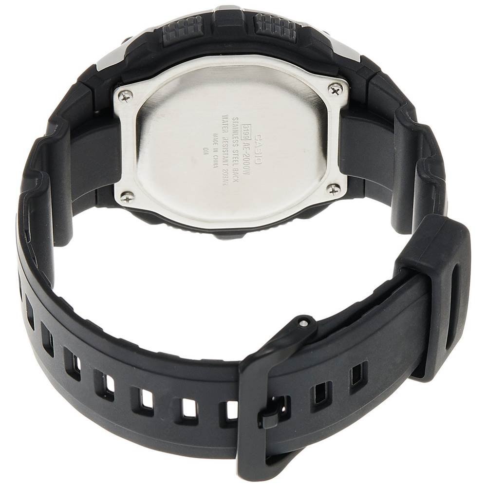 Relógio Casio Masculino Ref: Ae-2000w-1avdf Digital World Time Multicores