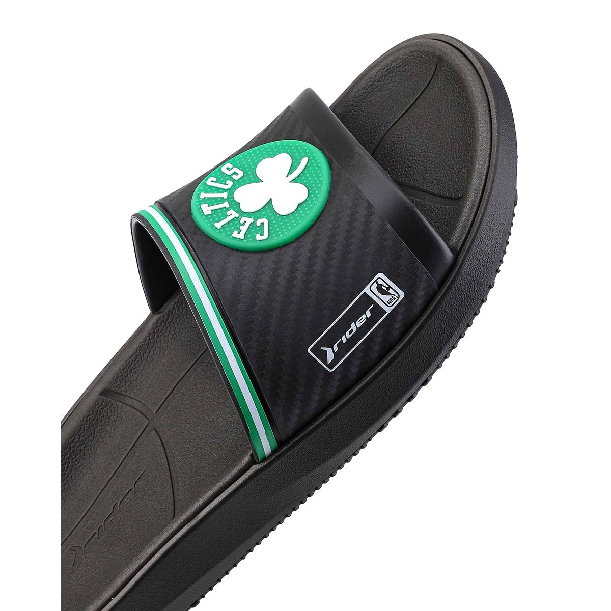 Chinelo Slide Masculino Rider Block Nba 11743 Preto