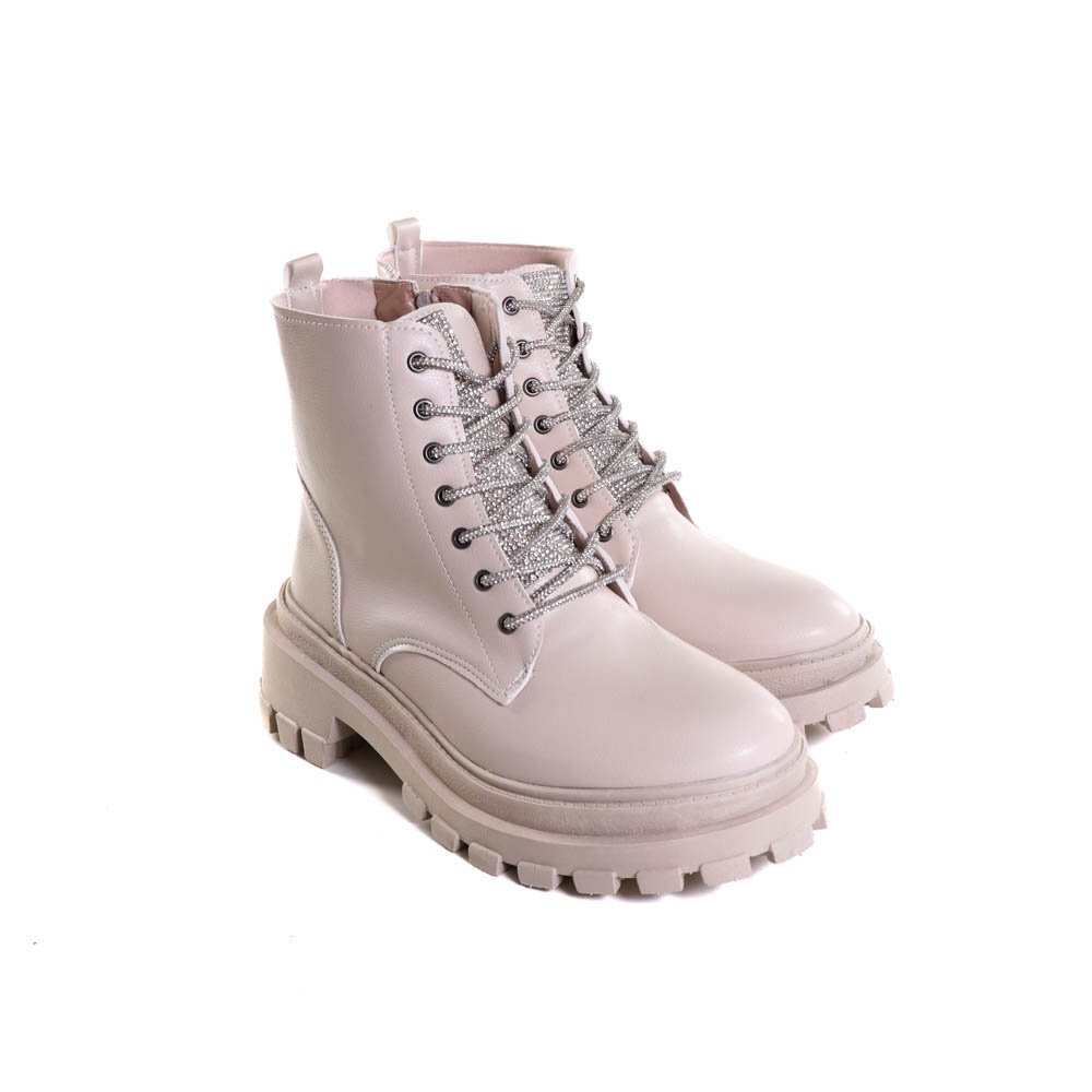 Coturno Feminino Zariff Com Brilho 2459 Branco