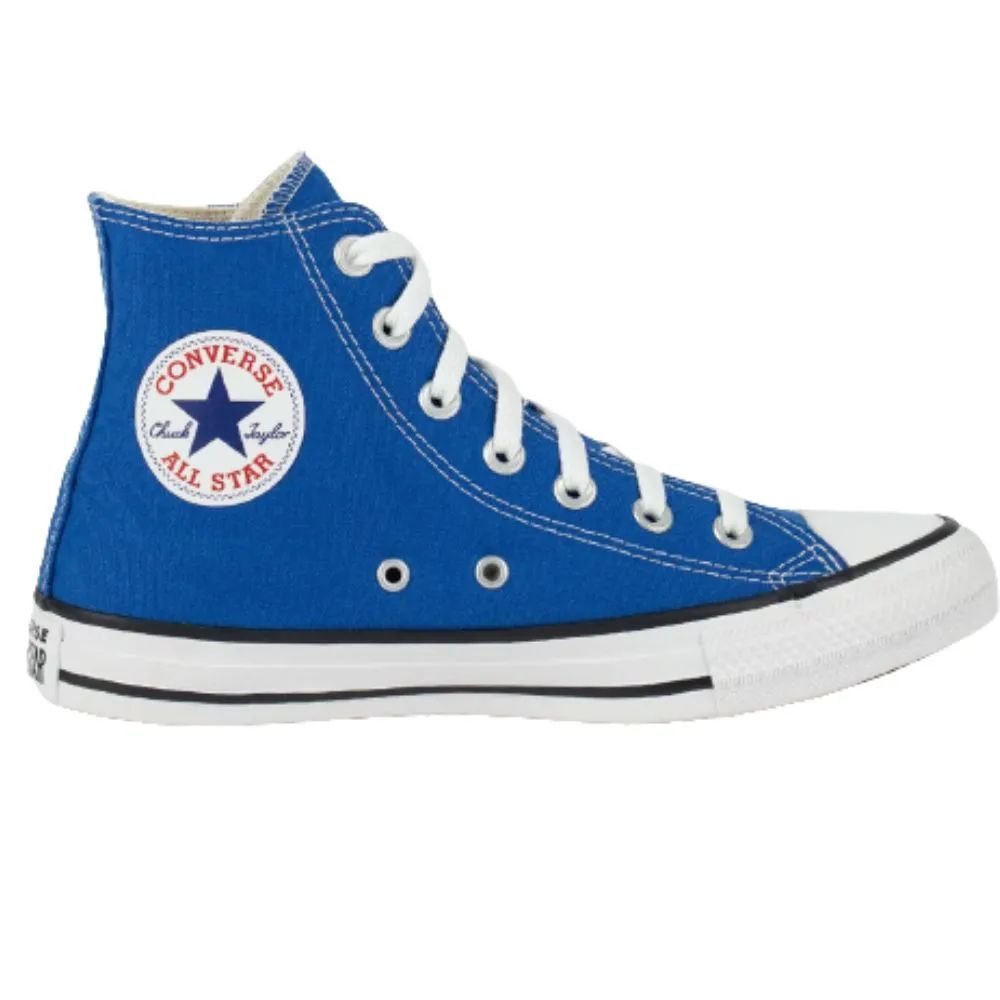 Tenis Converse Cano Alto Ct00120008 Chuck Taylor Azul Royal Azul