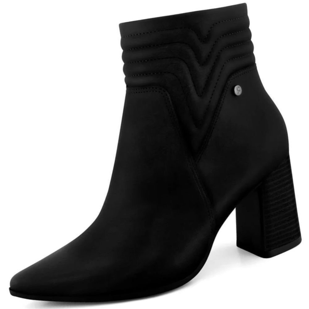 Bota Ramarim Ankle Boot 23-58123 Feminina Preto