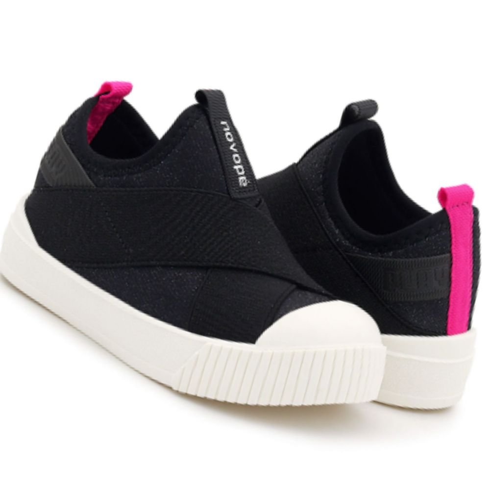 Tenis Infantil Novope 95001001 Meninas Preto