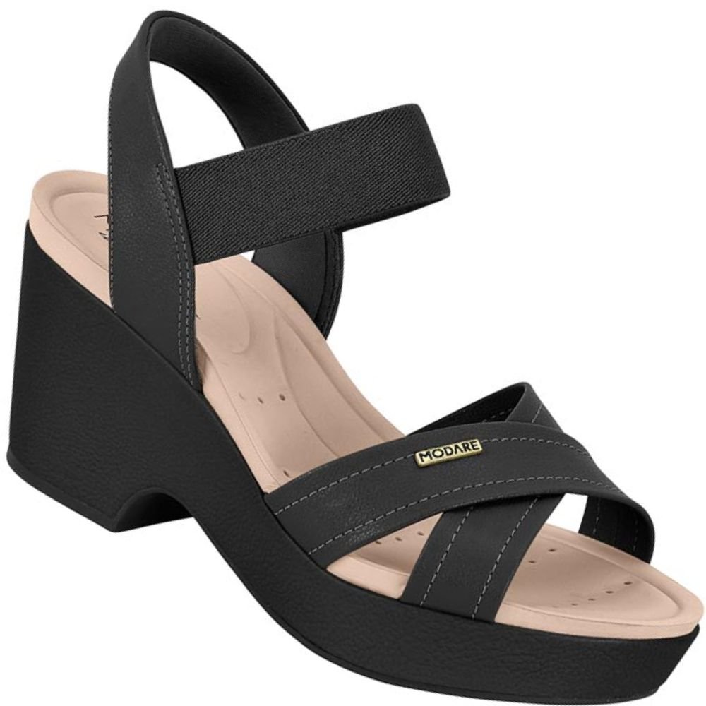 Sandalia Modare 7137.117 Feminina Preto