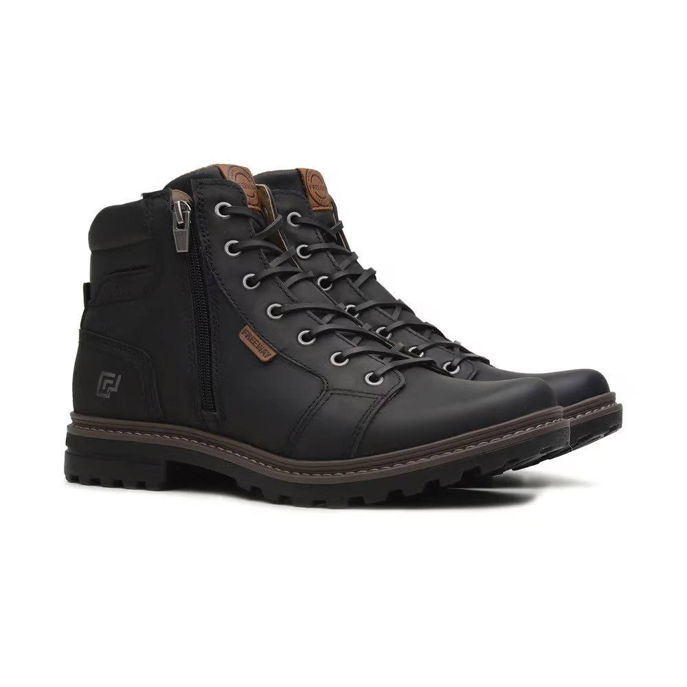 Bota Coturno Freeway Gor 1931 Masculino Preto