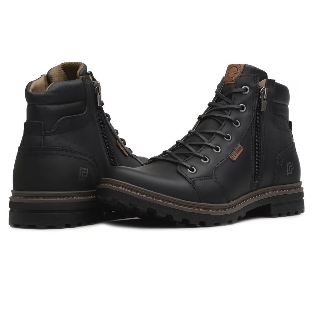 Bota Coturno Freeway Gor 1931 Masculino Preto