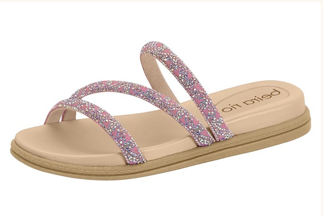 Papete Beira Rio 8488108 Feminino 3310 Rosa