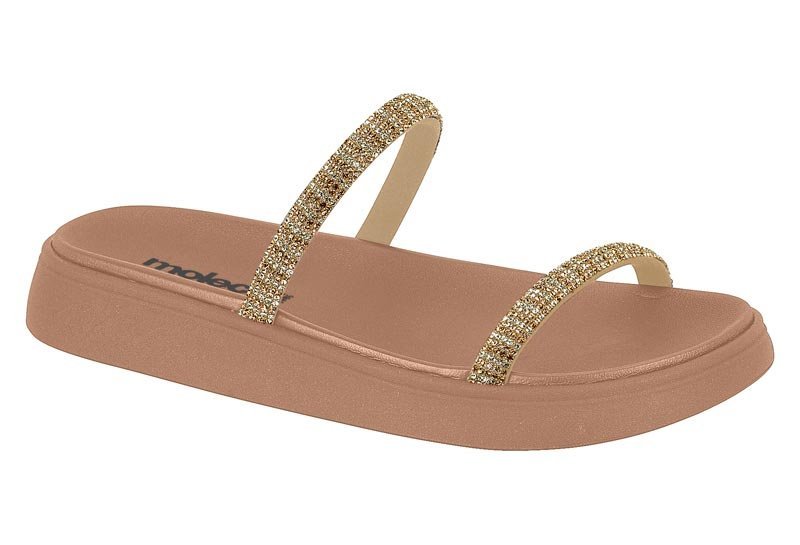 Sandália Moleca 5469118 Feminino Bege