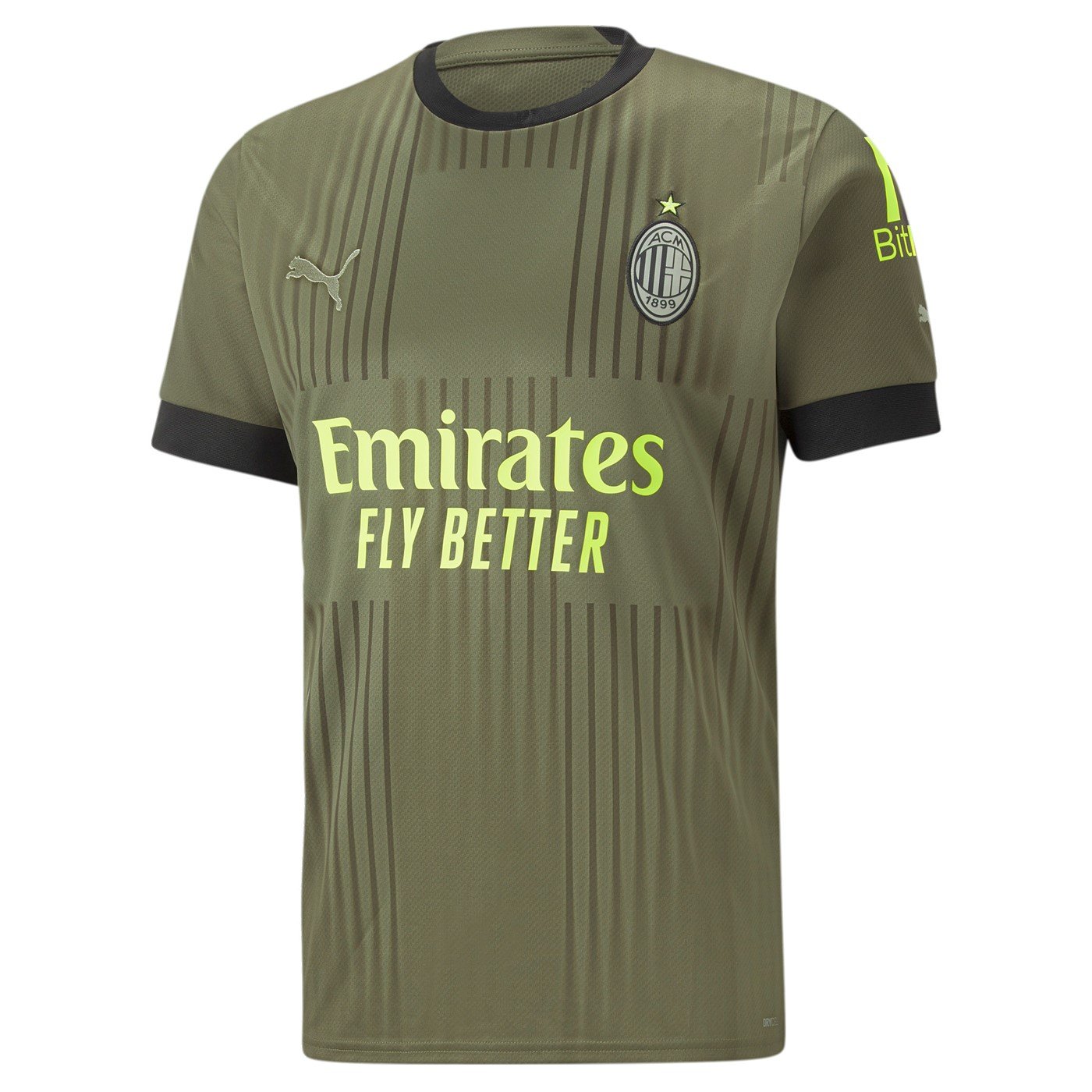 Camisa Puma Milan 3RD Jersey 2023 Masculino - Verde Verde