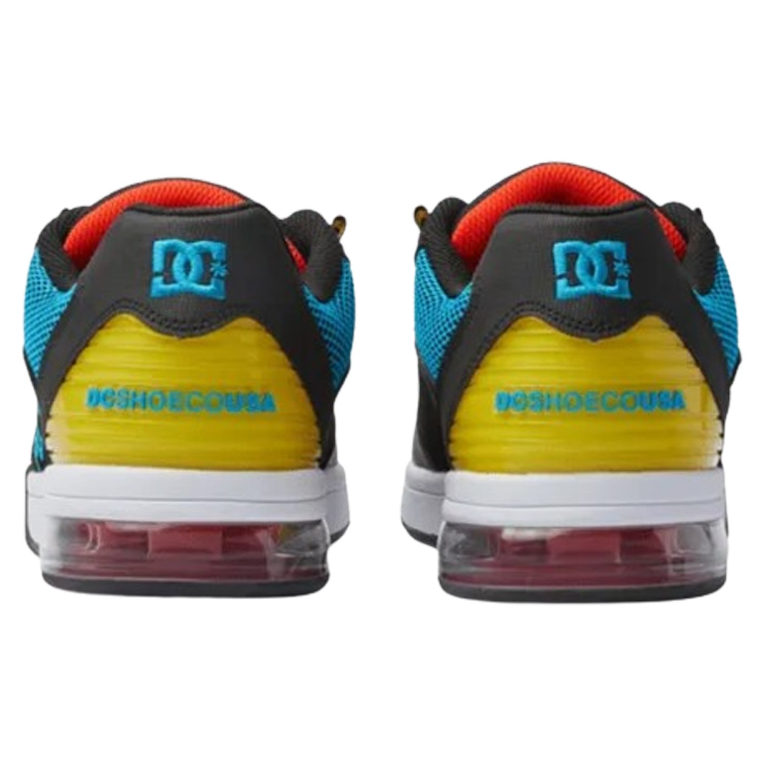 Tênis Dc Versatile Imp Unissex - Preto e Azul Multicores