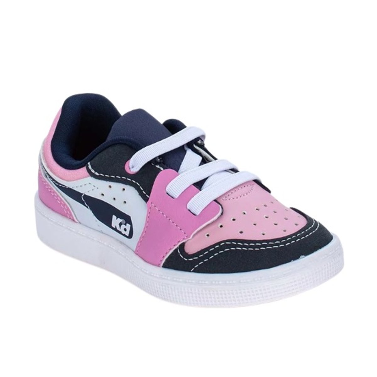 Tenis Infantil Menina Casual Retro Respitec Kidy 126-1011 Branco