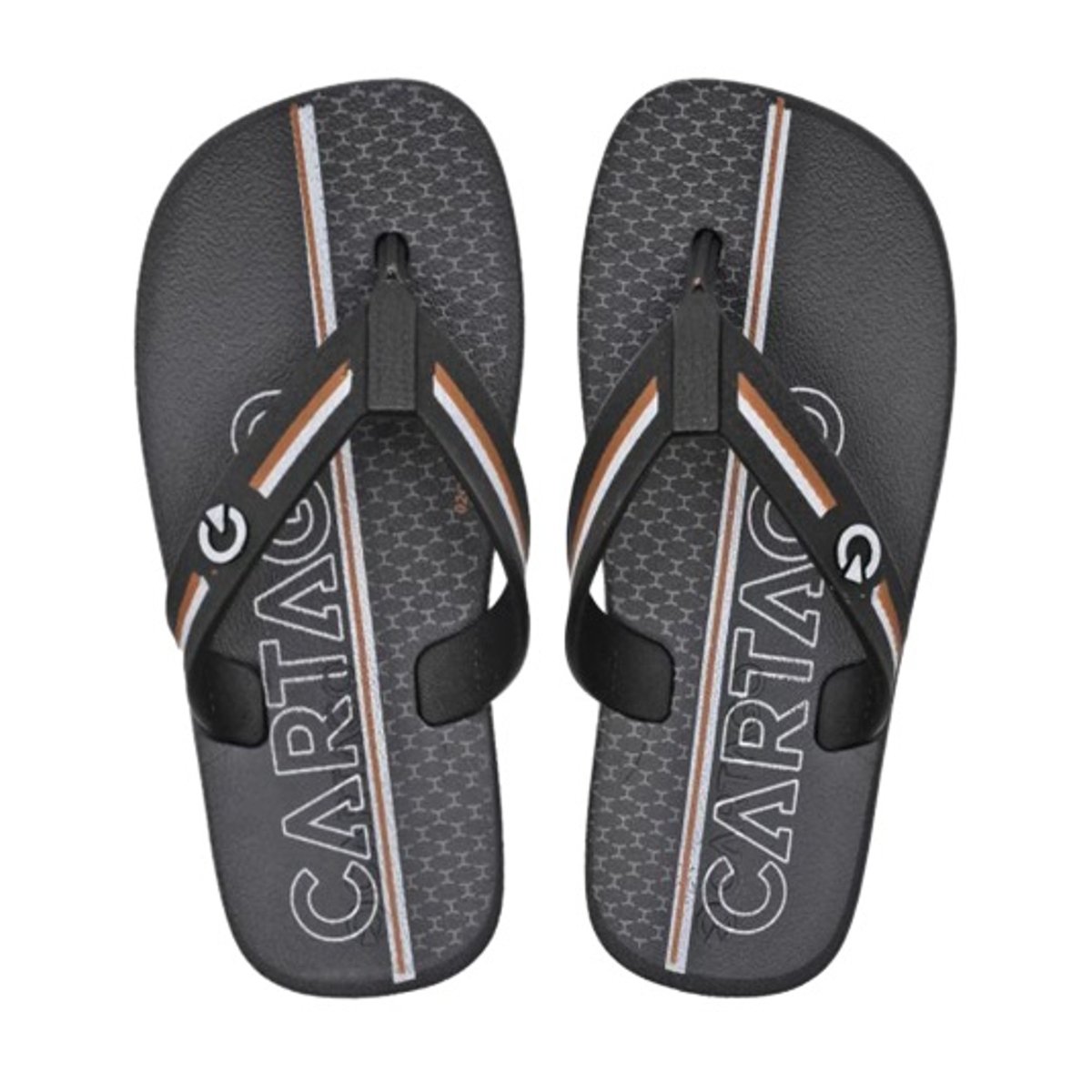 Chinelo Dedo Infantil Menino Casual Cartago Detroit 12019 Preto