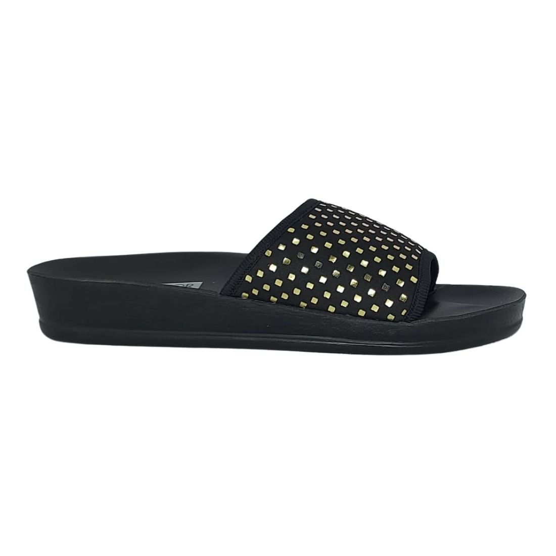 Chinelo Feminino Doctor Flex Slide Preto