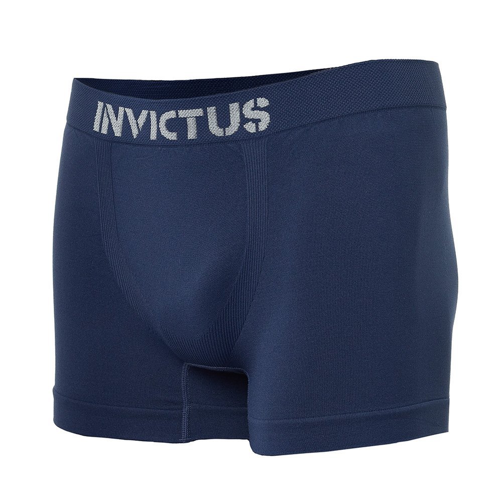 Cueca Boxer Invictus Seamless Azul Azul