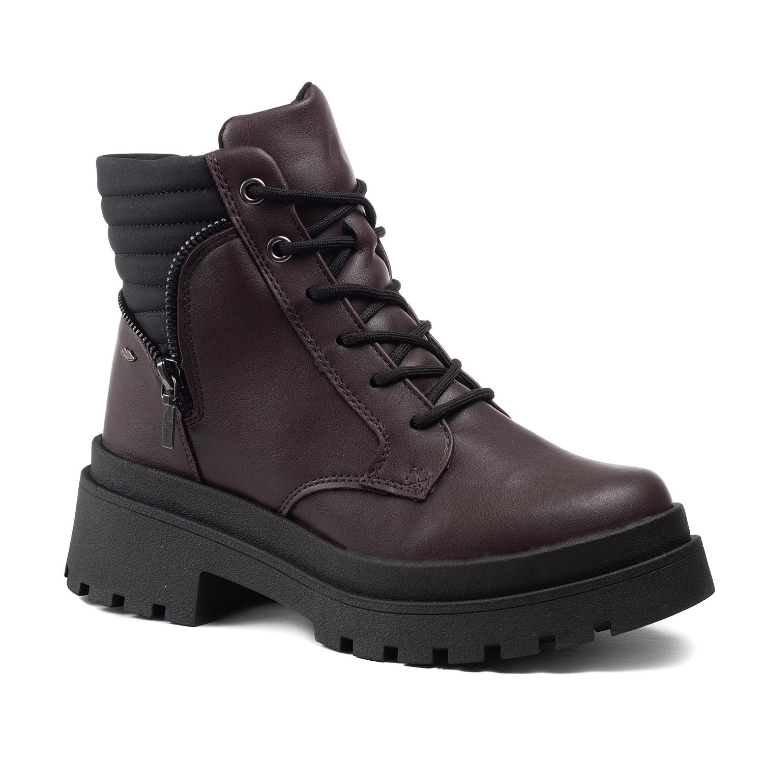Bota Coturno Dakota Tratorada Marrom