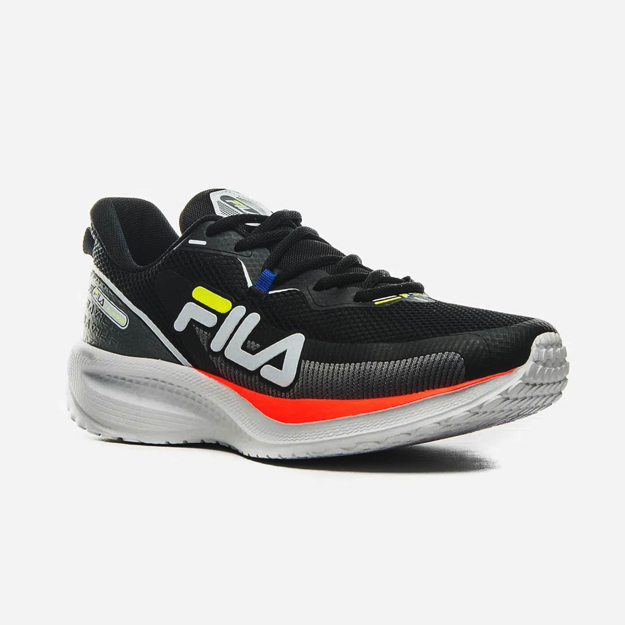 Tênis Fila Esportivo Transition Masculino - Preto/Limão Preto