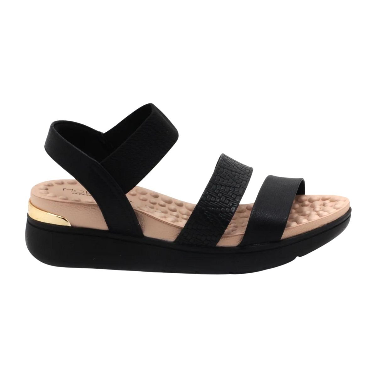 Sandalia Modare Ultraconforto 7151119 - Feminino Preto