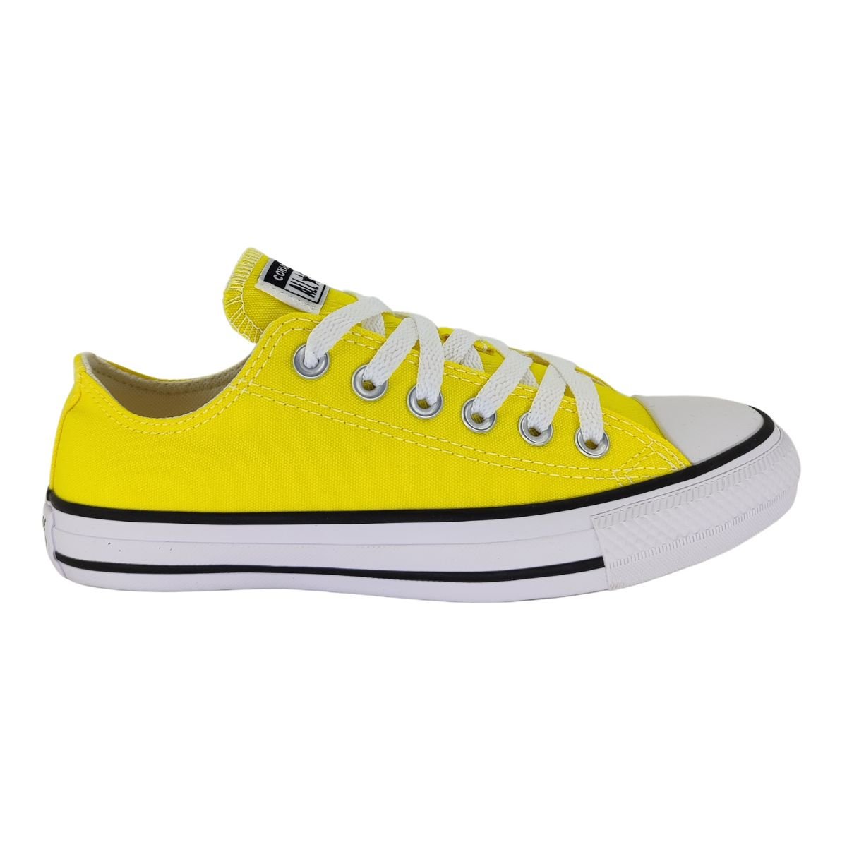 Tênis Converse All Star Chuck Taylor Seasonal Cano Baixo CT0420 Amarelo