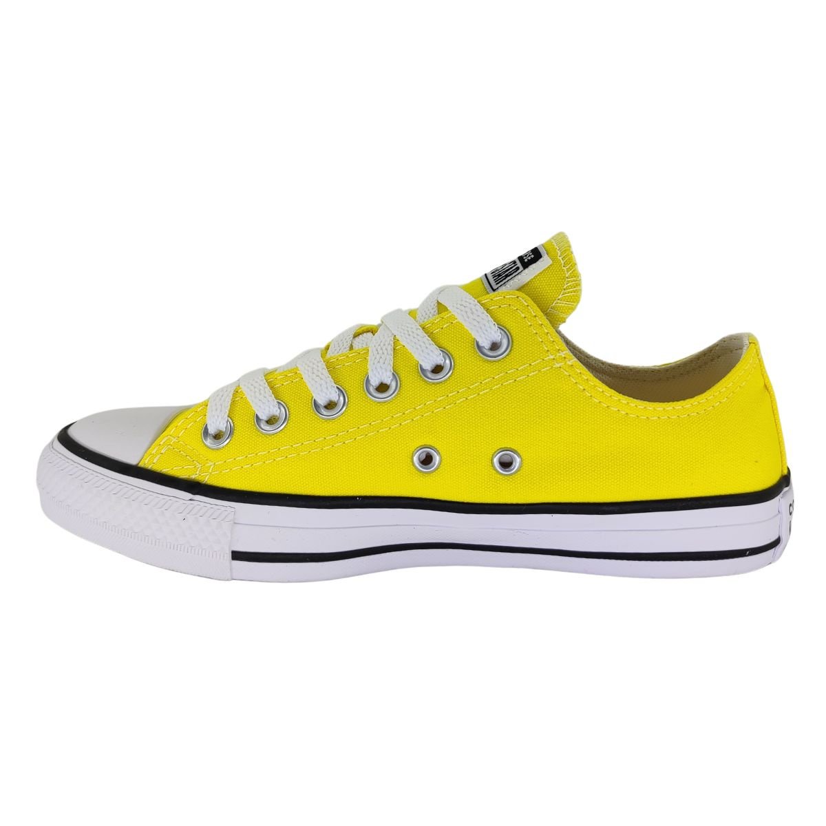 Tênis Converse All Star Chuck Taylor Seasonal Cano Baixo CT0420 Amarelo