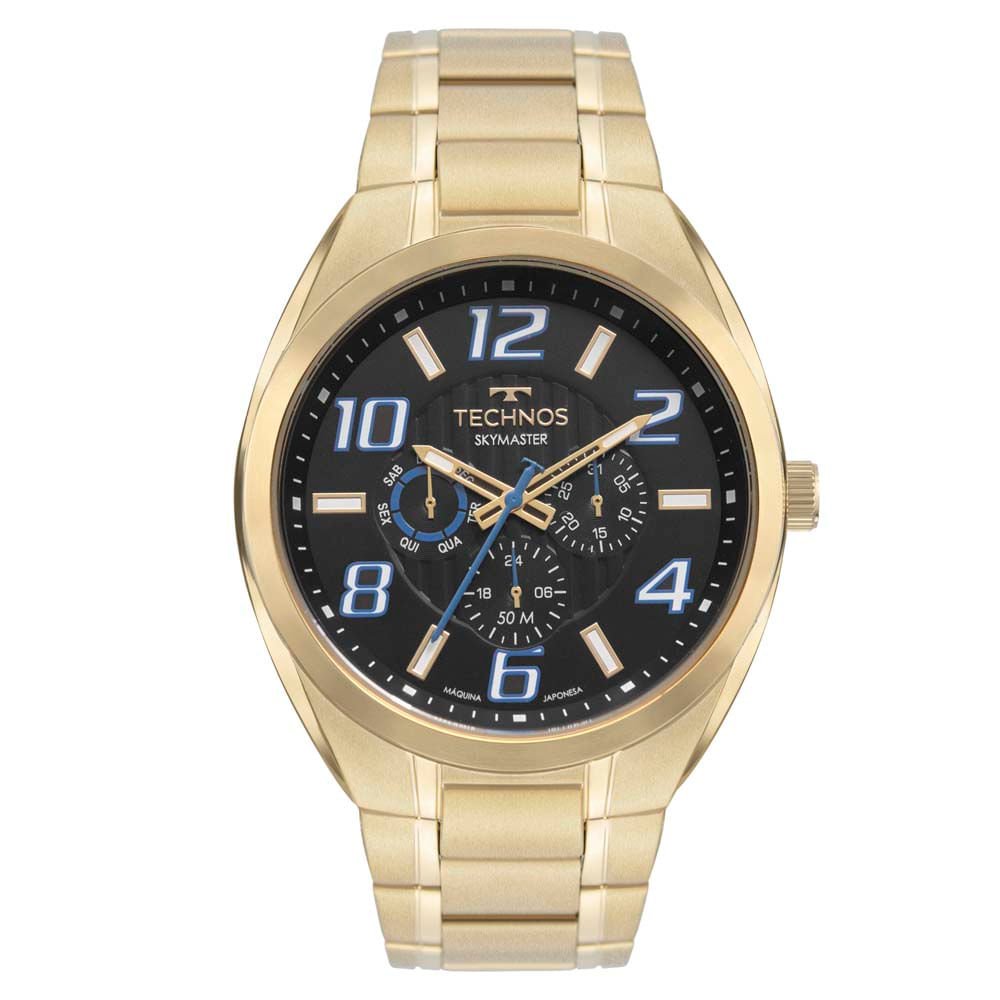 Relógio Technos Masculino Skymaster Dourado - 6P29ALL/1P Dourado