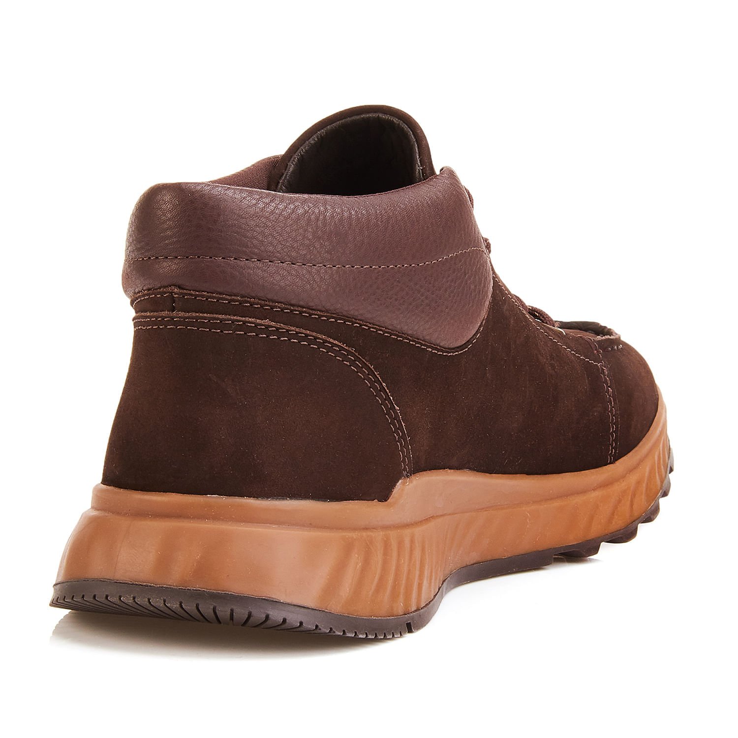 Bota Side Walk Nobuck Plume ECCO Masculino Marrom