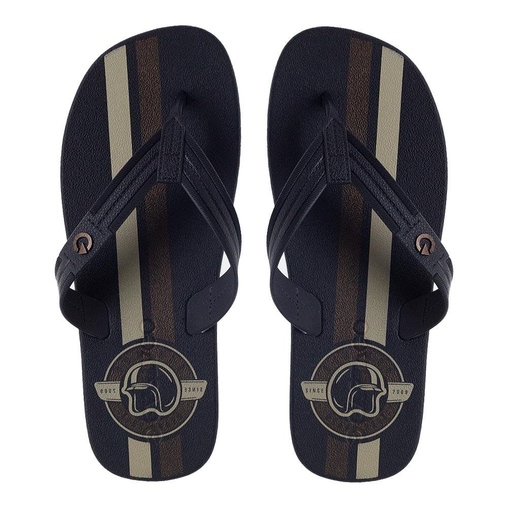 Chinelo Adulto Masculino Cartago Atlanta II 12432 Preto Preto