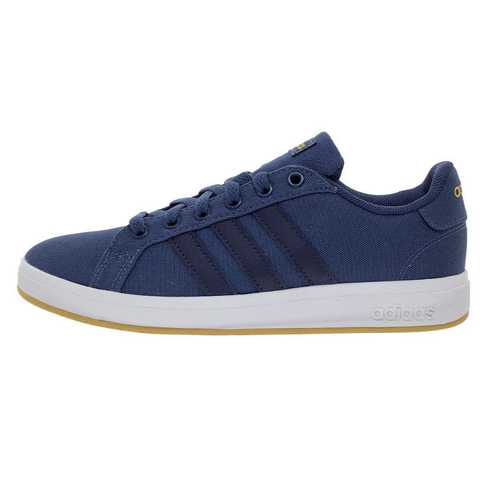 Tênis Adidas Infantil Menino Casual Grand Court 2.0 ID0735 Marinho Azul