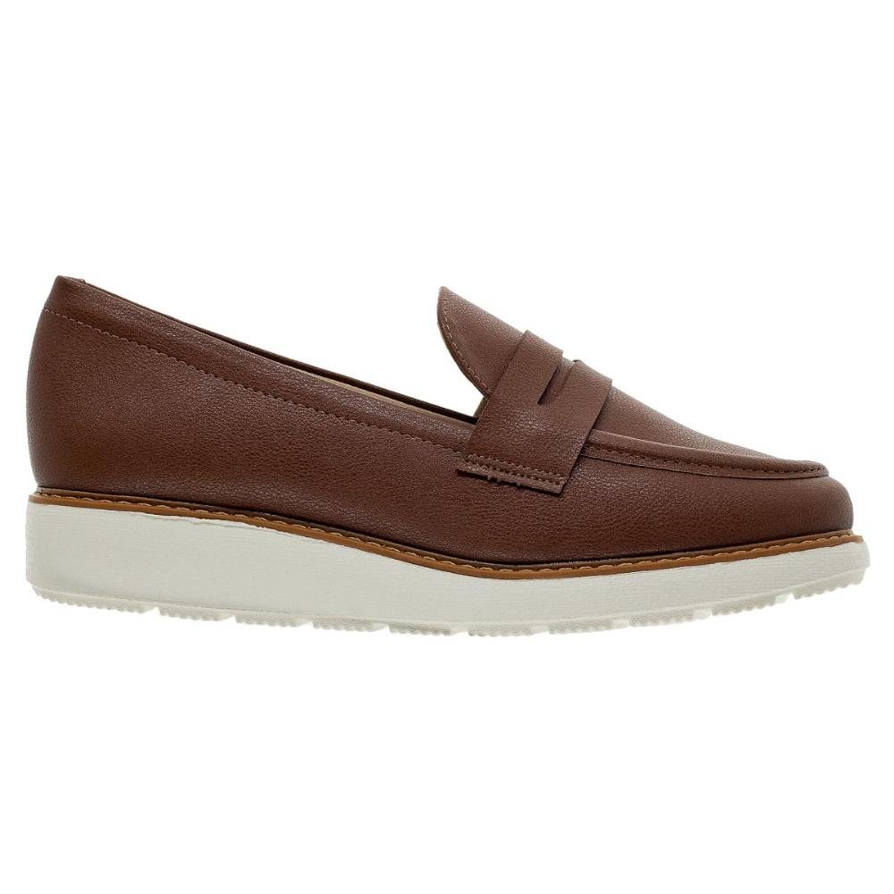 Mocassim Feminino Modare Ultraconforto 7400.100 Marrom Marrom