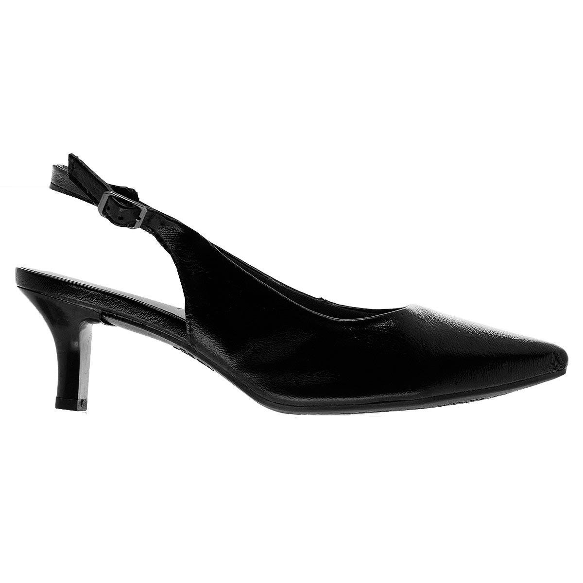 Scarpin Slickback Feminina Dakota DA341 Preta Preto