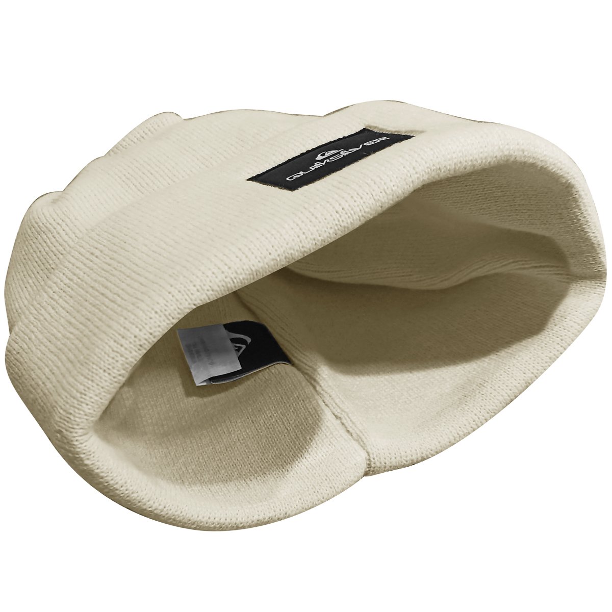 Gorro Quiksilver Performer Patch Off White Branco