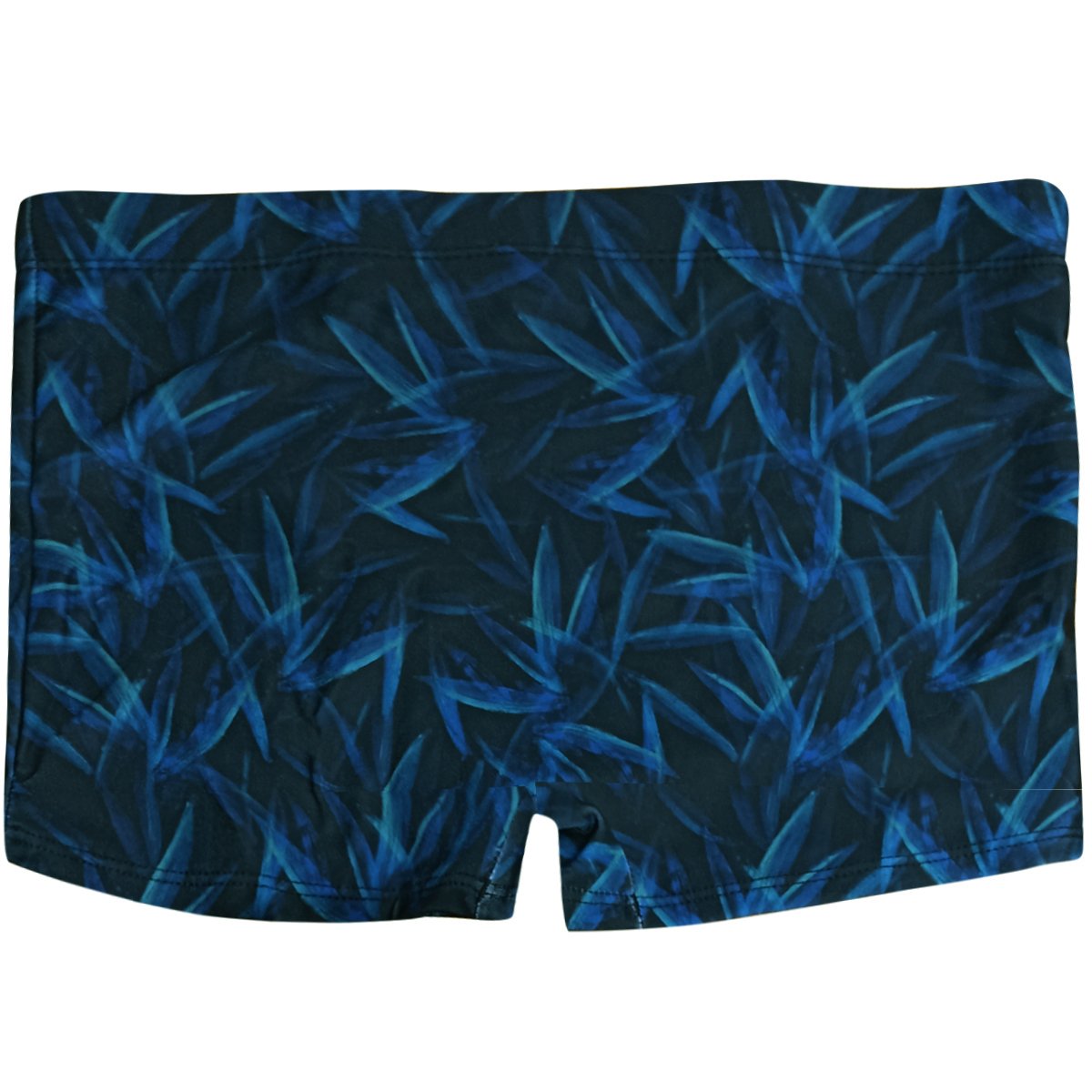 Sunga Boxer Mash Estampada Folhagem Marinho Azul