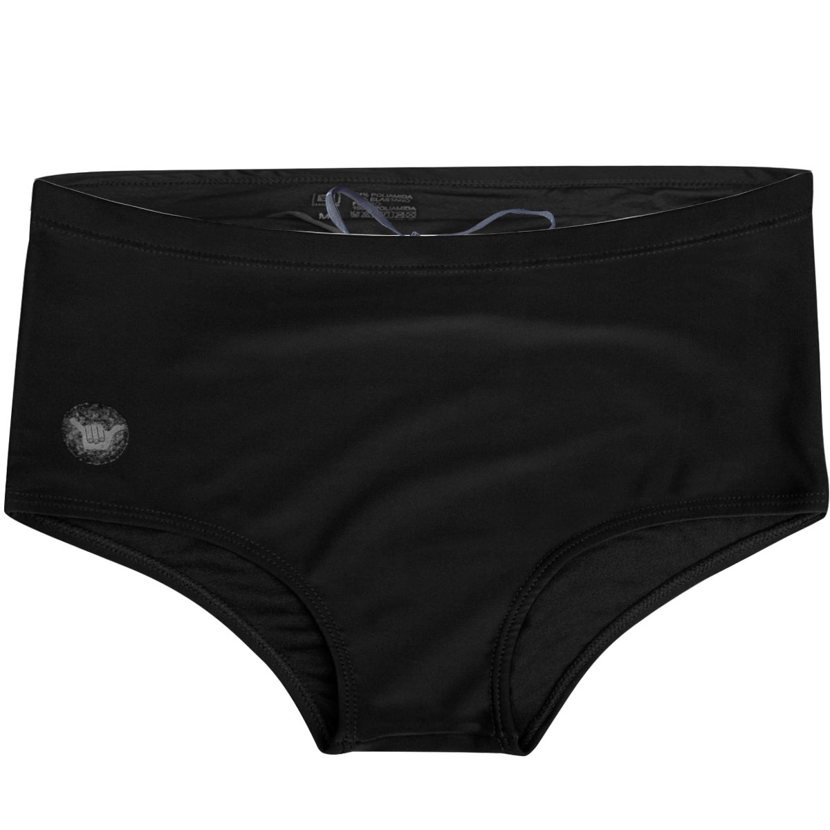 Sunga Slip Mash Hang Loose Lisa Preta Preto