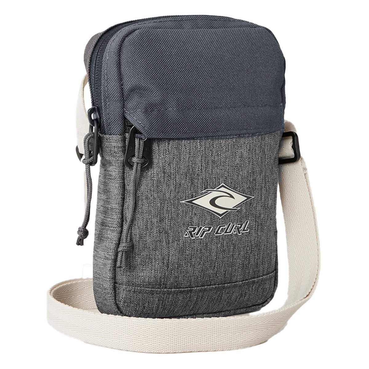 Shoulder Bag Rip Curl Slim Pouch Classic Surf Grey Heather Cinza