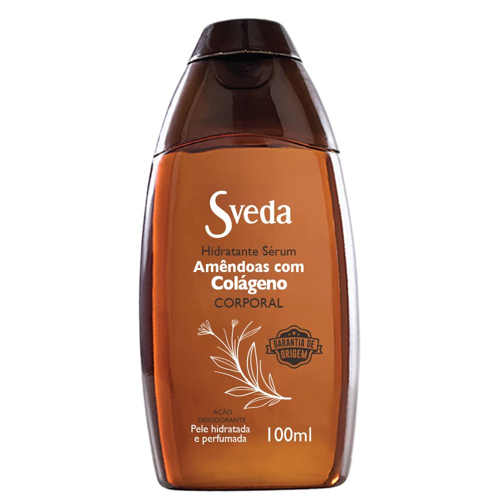 Óleo Corporal Sveda Amêndoas com Colágeno 100ml 100ml