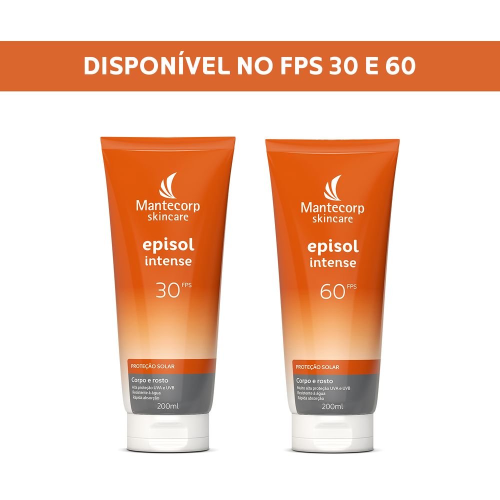Protetor Solar Episol Intense FPS60 200ml 200ml
