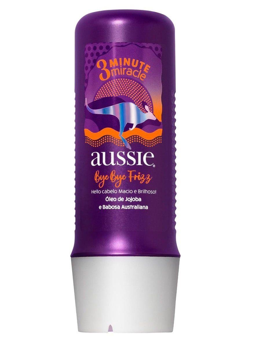 Creme de Tratamento Aussie 3 Minutos Bye Bye Frizz 236ml 236ml