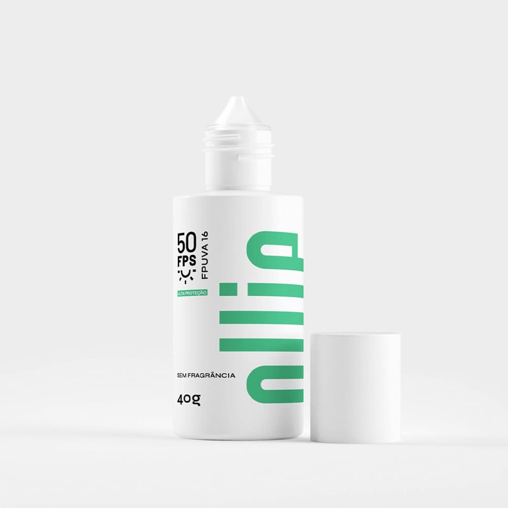 Protetor Solar Mineral Ollie Fps50 FPUVA 16 40g 40g