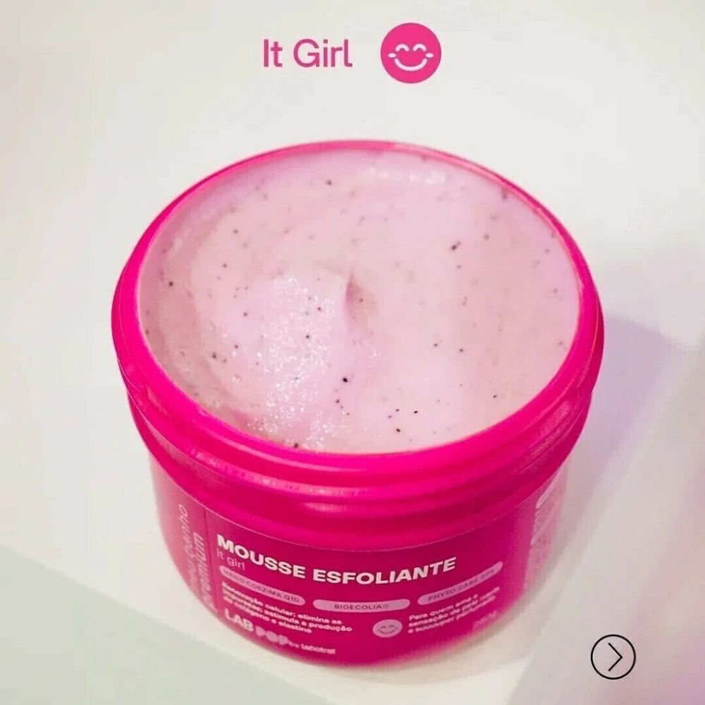 Mousse Esfoliante Labotrat It Girl LabPOP 240g 240g
