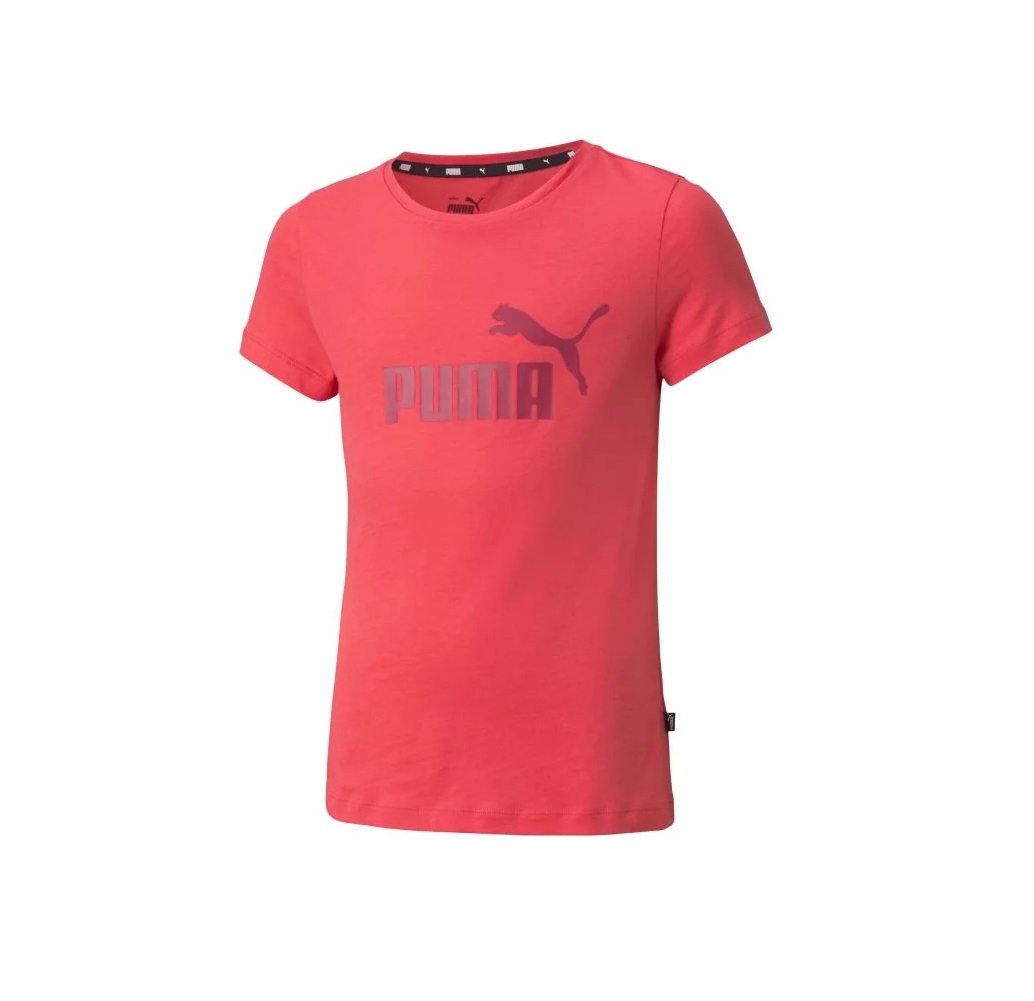 CAMISETA PUMA ESS LOGO TEE JUNIOR Rosa