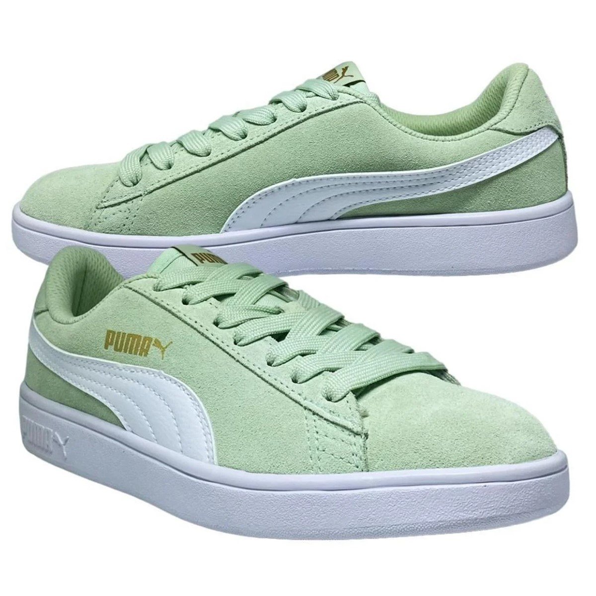 TÊNIS PUMA SMASH V2 FEMININO Verde