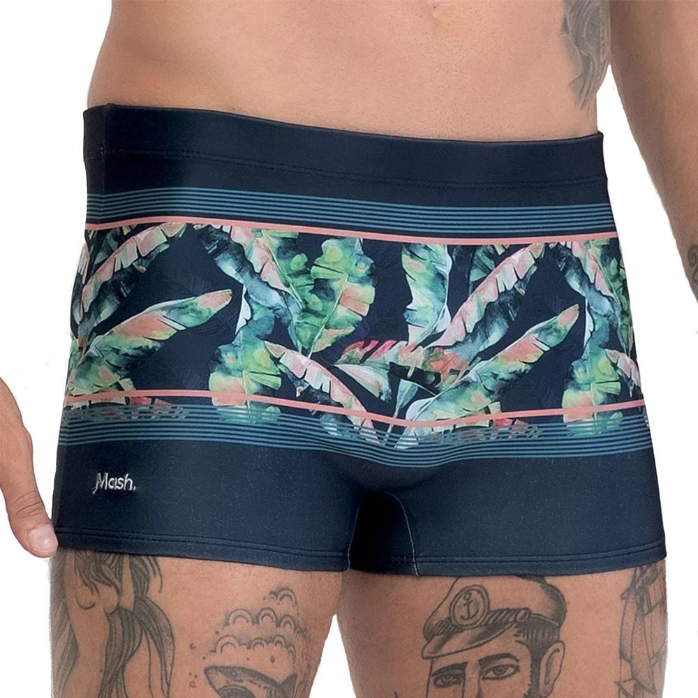 Sunga Mash Box Salh Masculina Azul