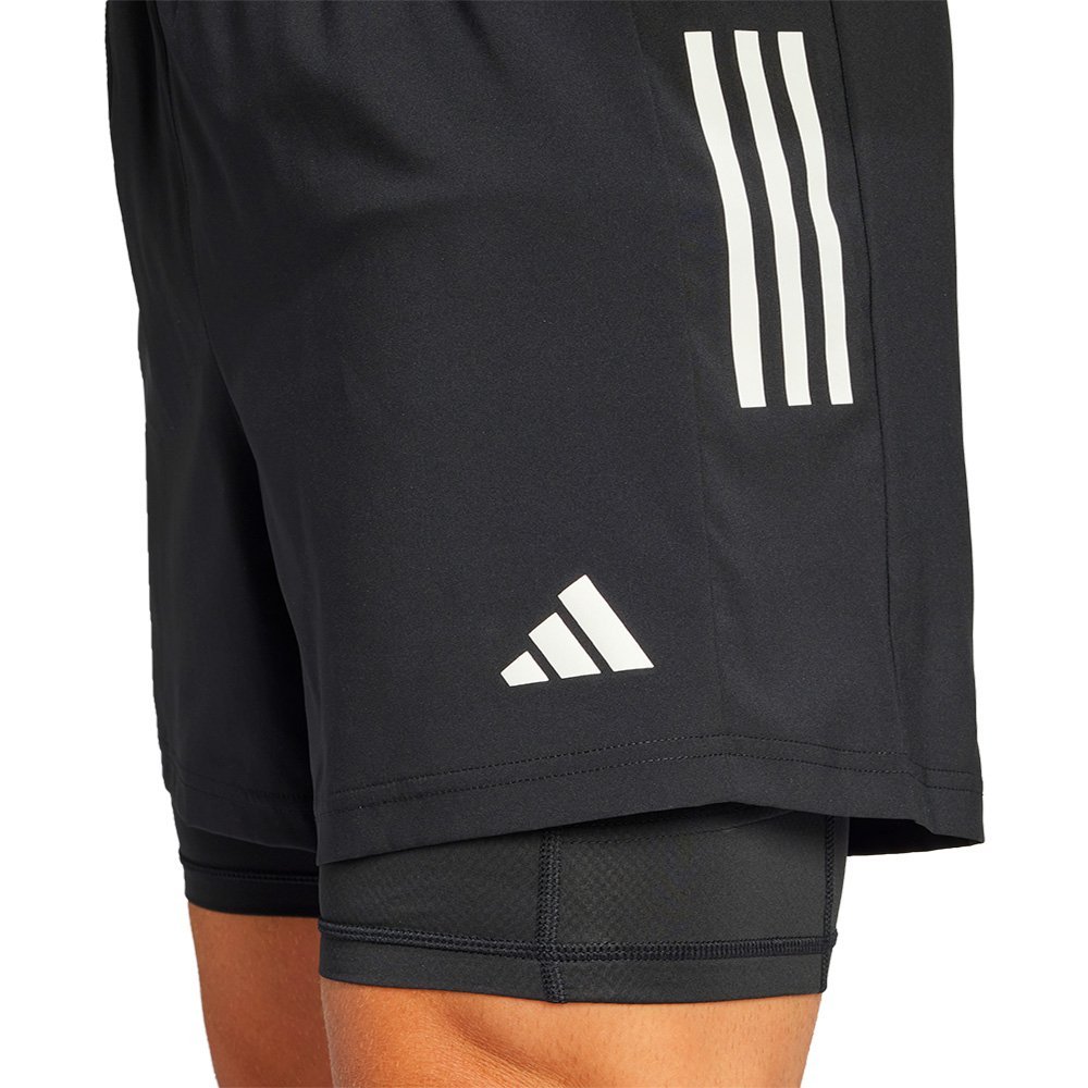 Shorts Adidas Otr BS 2 em 1 Masculino Preto